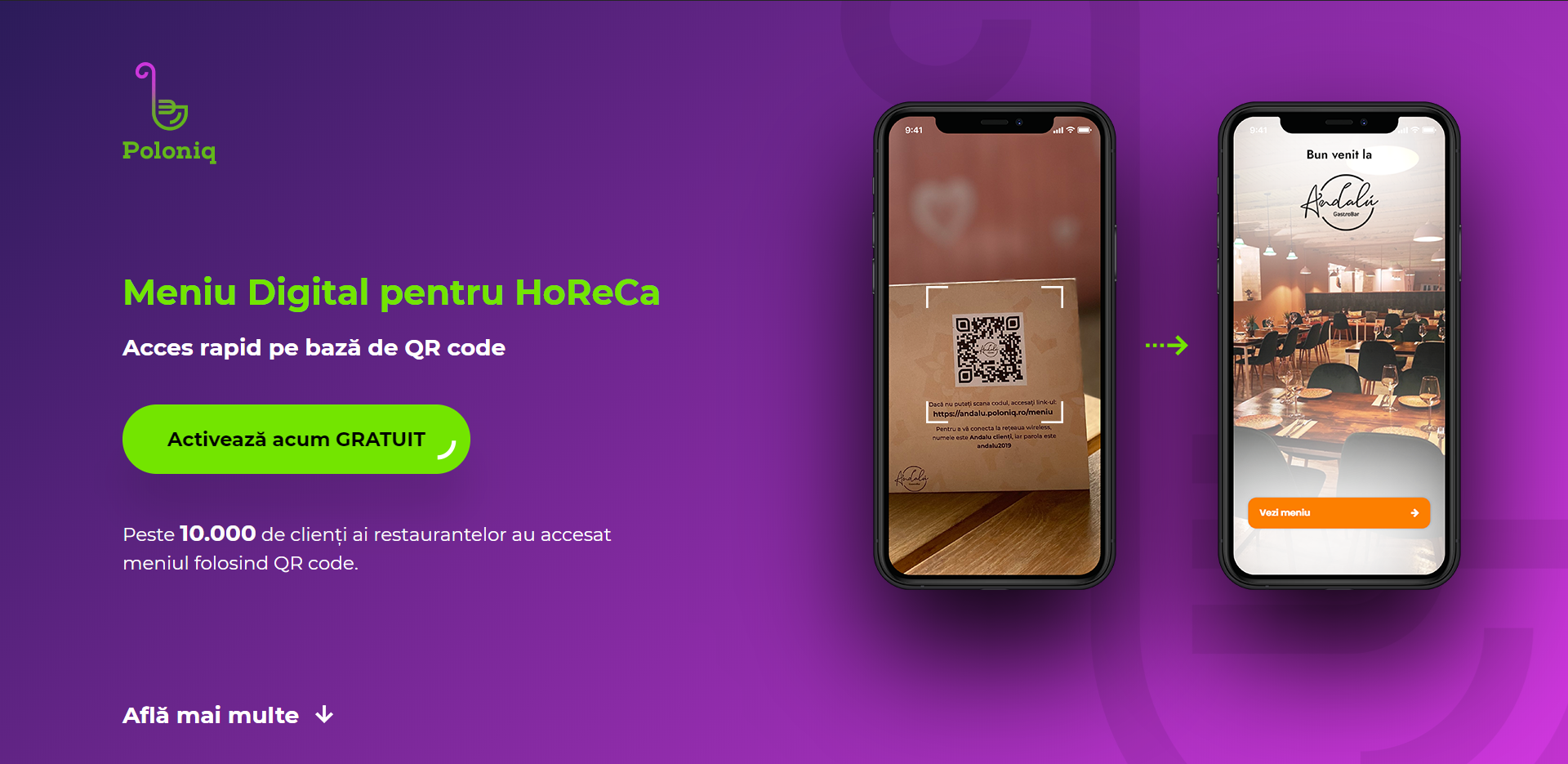 Meniu Digital prin cod QR pentru restaurante, baruri, cafenele - prin ...